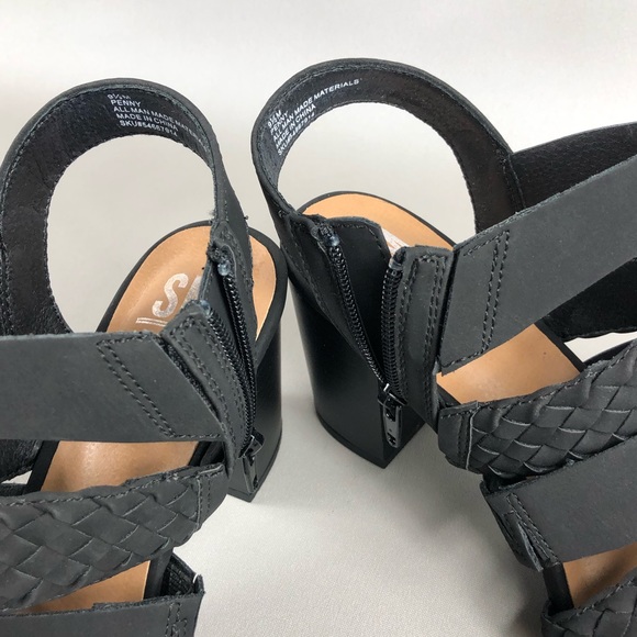 SM New York | Shoes | Sm Newyork Womens Heeled Blocked Sandals | Poshmark